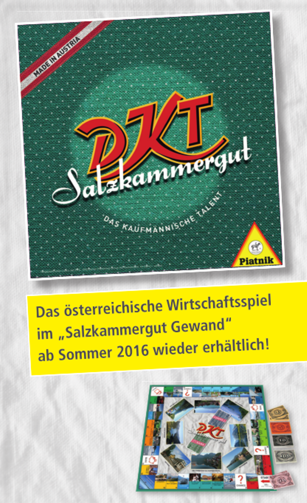 DKT Salzkammergut Edition – Lebensfreude im Spiel - salzi.at