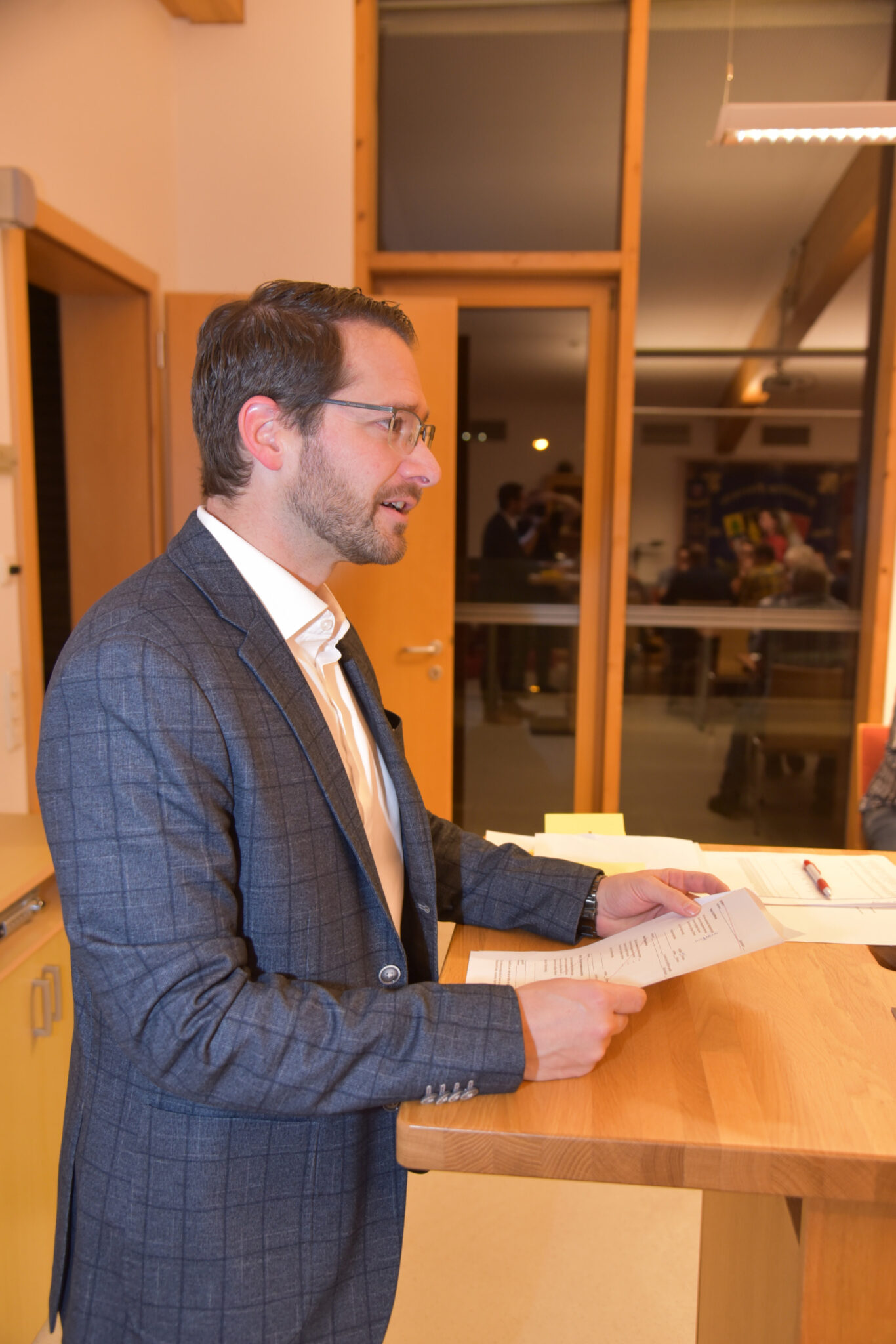 Neuwahl des Schriftführers der FF Altmünster-Maximilian Hatzmann wird ...